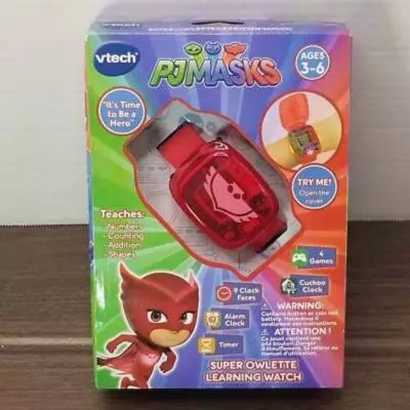 vtech | Toys | Euc Pj Masks Owlette Watch | Poshmark